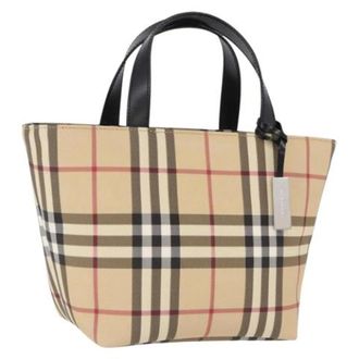 Burberry Sac &agrave; main Pre-owned avec breloque - Femme - Pre-owned - Beige - Taille: ONE Size