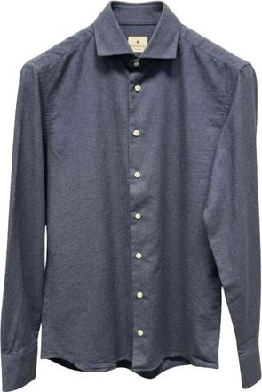 Bastoncino Homme, Chemises, Bleu, Taille: L Chemise en Flanelle