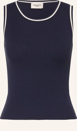 Max Mara Weekend Max Mara Stricktop Taro blau