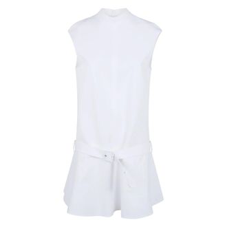 Semicouture Femme, Robes, Blanc, Taille: 36 FR Mini-robe en coton