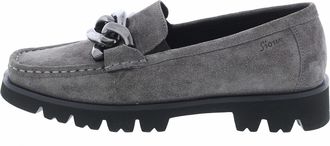 Sioux Damen Cortizia-734 Mokassin, Fumo, 43 EU Weit