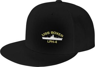 Generic Pare-Soleil Casquette USS Boxer Lph 4 L&eacute;ger Casquette Trucker Vintage Visiere pour Golf Voyage Course