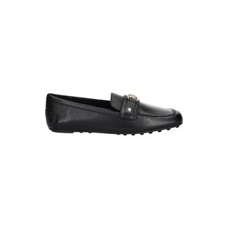 Michael Kors Mandy Leder Mokassin Loafer - - Shoes - Damen - Schwarzk - 37 EU