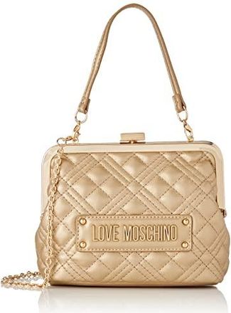 Love Moschino JC4011PP1GLA0, Sac à bandoulière Femme, Or, Taille Unique