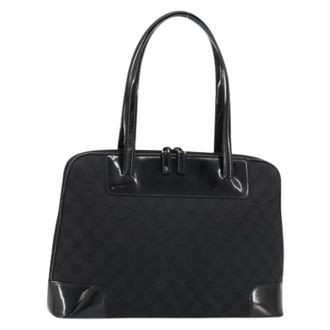 Gucci Sac &agrave; main vintage doccasion - Femme - Pre-owned - Noir - Taille: ONE Size