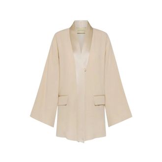 Momoni Femme, Vestes, Beige, Taille: 36 FR Trinity Jacket