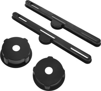 Garneck 2 Sets Kunststoff Becherhalter Kartenfach Einsatz Anti-versch&uuml;ttungs Getr&auml;nkehalter Kartensteckplatz f&uuml;r Klapptisch B&uuml;ro und Bett