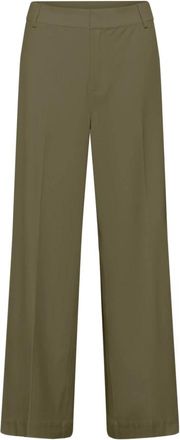 MY ESSENTIAL WARDROBE Femme, Pantalons, Vert, Taille: 42 FR Wide Pantalons