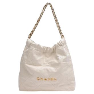 Chanel Pre-owned 22 Small Hobo Bag - - Pre-owned - Damen - Wei&szlig; - ONE SIZE
