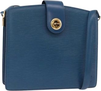 Louis Vuitton Sac bandouli&egrave;re vintage Epi doccasion - Femme - Pre-owned - Bleu - Taille: ONE Size