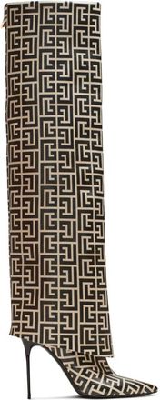 Balmain Femme, Chaussures, Noir, Taille: 38 EU Bottes Ariel