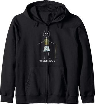 Whyitsme Design Lustige Herrenwanderung, Boy Hiker Geschenk Kapuzenjacke