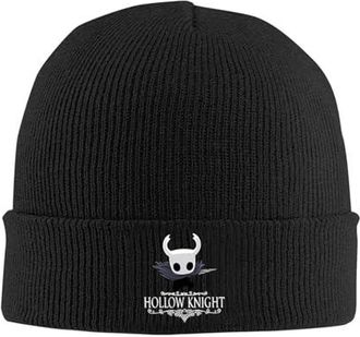 Generic Chapeau dHomme, Hollow Knight, Cornes Blanches sur Le Visage, Lame Hommes, Femmes Unisex Chapeau tricot&eacute;, Bonnet, Cadeau Thermique Chaud Hiver pour Le