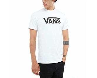 Vans M Classic White/Black - T-Shirt - Homme - Multicolore (White/Black) - X-Large