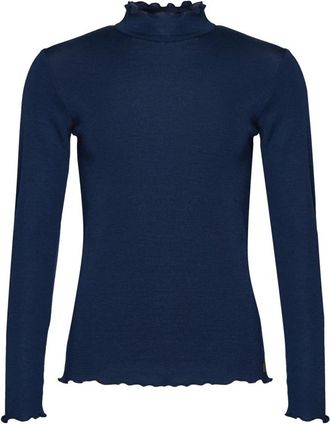 Lind Femme, Pulls, Bleu, Taille: 44 FR Sole Turtleneck