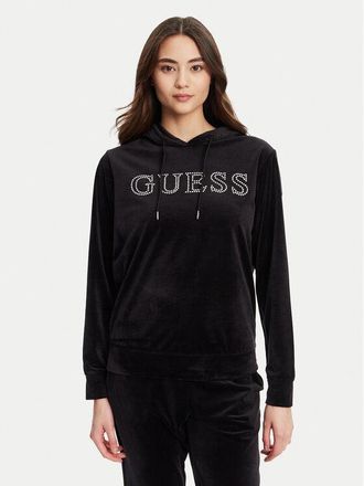 Guess Sweatshirt V4RQ25 K0232 Schwarz Regular Fit