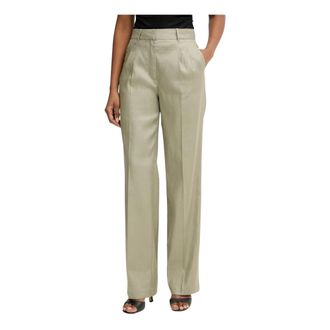 Guess Carla Leinenhose - - Trousers - Damen - Gr&uuml;n - XS