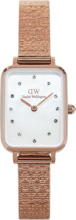 Daniel Wellington Uhr Daniel Wellington Quadro Lumine Pressed Piano DW00100578 Goldfarben