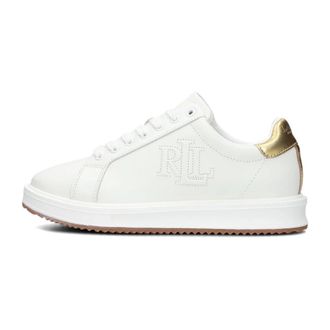 Ralph Lauren Ainsley Low Top Schn&uuml;r-Sneakers - - Shoes - Damen - Wei&szlig; - 41 EU