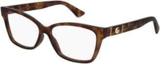 Gucci Cat-Eye Optische Fassung - - Accessories - unisex - Braun - 51 MM