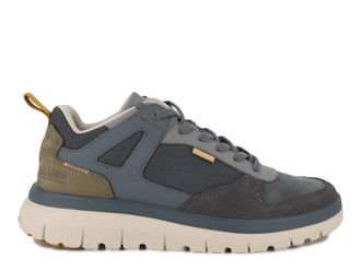 Palladium Unisex Pallaflex Lo Mix Sneaker, Blue Storm, 43 EU