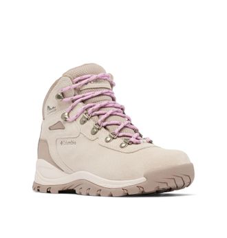 Columbia Damen Newton Ridge Plus Waterproof Amped Wanderschuh, Dark Stone/Cosmos, 37.5 EU Weit