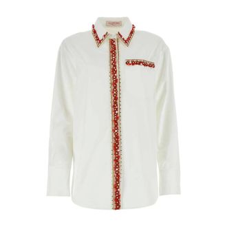 Valentino Garavani Damen, Blusen & Hemden, Wei&szlig;, XSGr&ouml;&szlig;e