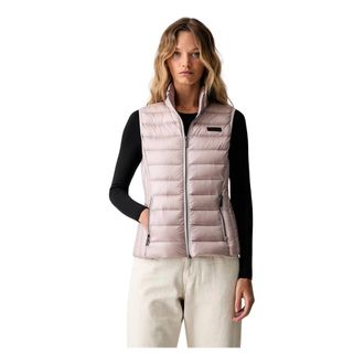 A|X Armani Exchange Doudoune sans manches matelass&eacute;e en nylon - Femme - Vestes - Rose - Taille: 36 FR