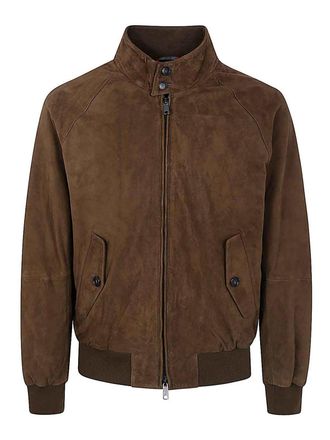 Baracuta Blouson En Cuir - Vert