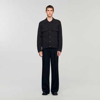 Sandro Blouson en maille Milano