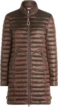 Cartoon Stilvolle Steppjacke mit Rei&szlig;verschlusstaschen - - Jackets - Damen - Braun - S