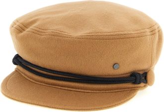 Maison Michel Flat Cap - Camel