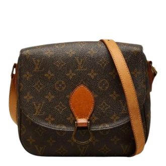 Louis Vuitton Pre-owned Sac bandouli&egrave;re Saint Cloud GM Monogram - Femme - Pre-owned - Brun - Taille: ONE Size
