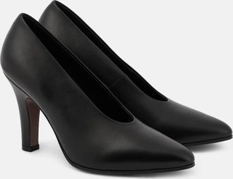 The Row Pumps Prudens 90 aus Leder