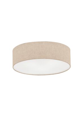 Fischer & Honsel Deckenleuchte Thor, Sand, Textil, 15 cm, Lampen & Leuchten, Innenbeleuchtung, Leuchten nach Räumen, Esstischlampen