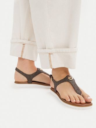 Michael Kors Sandalen MICHAEL Michael Kors Val Thong 40R6VAFS1B Braun