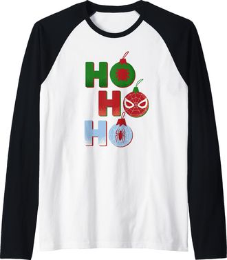 MARVEL Spider-Man Christmas Ornaments Ho Ho Ho Holiday Raglan