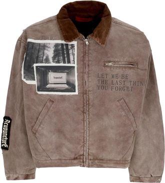 Acupuncture Acupuncture, Herren, Jacken, Braun, XLGr&ouml;&szlig;e