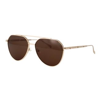 Alexander McQueen Stylische Sonnenbrille Am0478S - - Accessories - Herren - Gelb - 59 MM