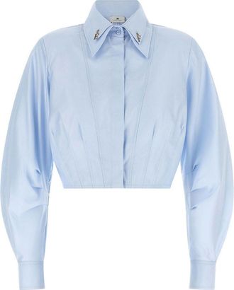 Elisabetta Franchi Chemise - Bleu Clair