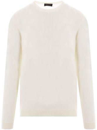 Roberto Collina pull en laine mérinos - Tons neutres