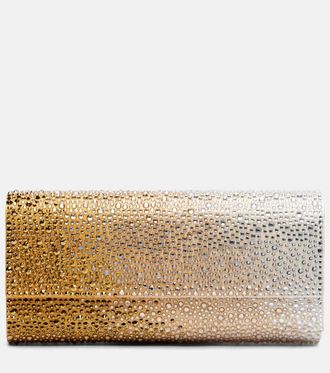 Judith Leiber Pochette Gradient Perry &agrave; cristaux