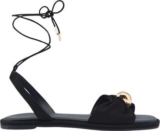 Cosmoparis Femme, Chaussures, Noir, Taille: 41 EU Biba Flat Sandal