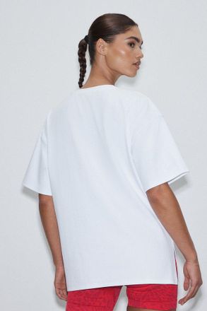 Next T-Shirt Oversized Fit T-Shirt mit Grafik aus Baumwolle (1-tlg)