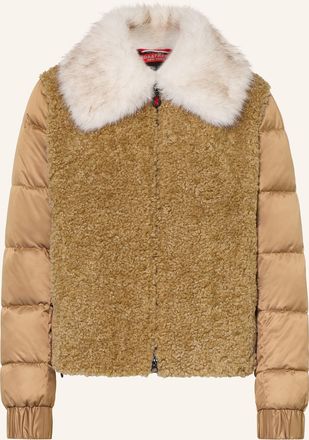 Frieda & Freddies Frieda & Freddies Steppjacke Alaina Im Materialmix beige