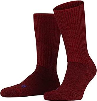 Falke Walkie Ergo U So laine unies 1 paire, Chaussettes Mixte, Rouge Scarlet 8280, 39-41