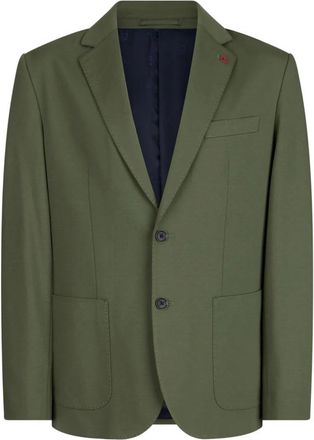 Liu Jo Homme, Vestes, Vert, Taille: XS Elegant Jersey Jacket