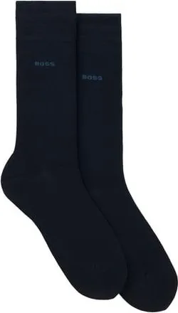 HUGO BOSS Lot de 2 paires de chaussettes mi hautes