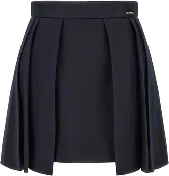 Elisabetta Franchi Mini Jupe - Bleu