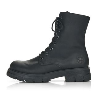 Rieker Schn&uuml;rstiefel - - Shoes - Damen - Schwarzk - 36 EU
